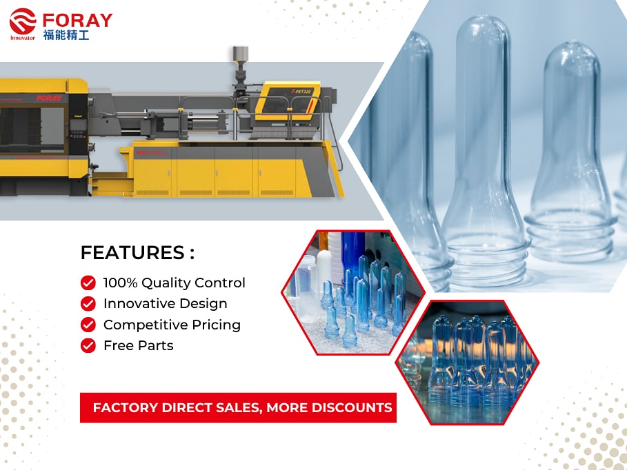 Affordable Water Bottle Preform Making Machine for Sale 2024 - FORAY